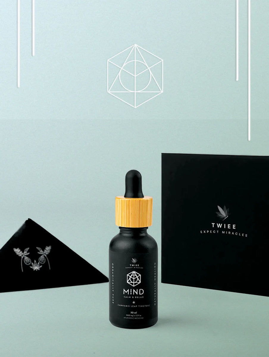 Mind Calm & Relax | Cannabis Leaf Tincture (30ml) - Twiee – Twiee - Expect Miracles